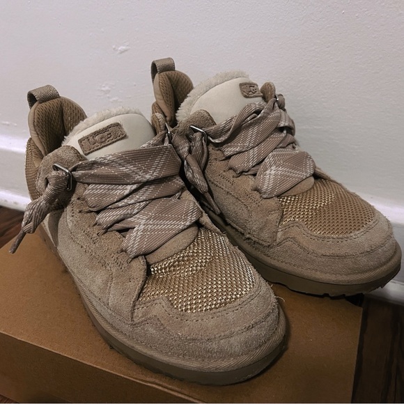 UGG | Shoes | Ugg Womens Lowmels Dune Tan Suede Sneakers | Poshmark